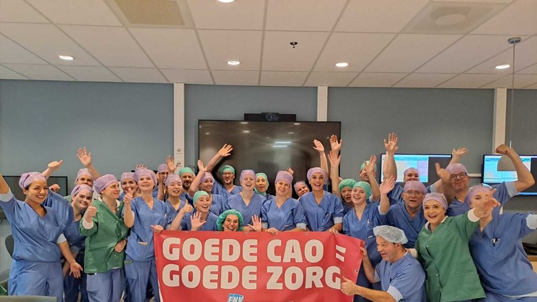 FNV: Zorgpersoneel stemt in met nieuwe cao Ziekenhuizen - FNV