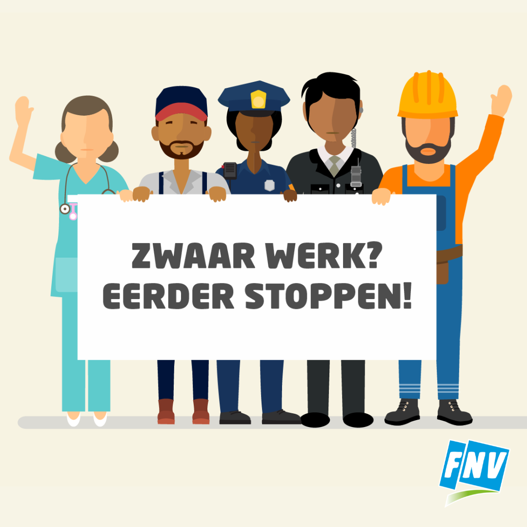 Eerder stoppen bij zwaar werk in de sector Spoor - FNV