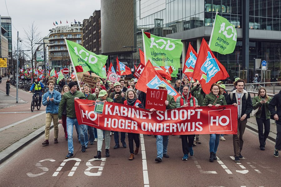 Staking hoger onderwijs in Utrecht - FNV