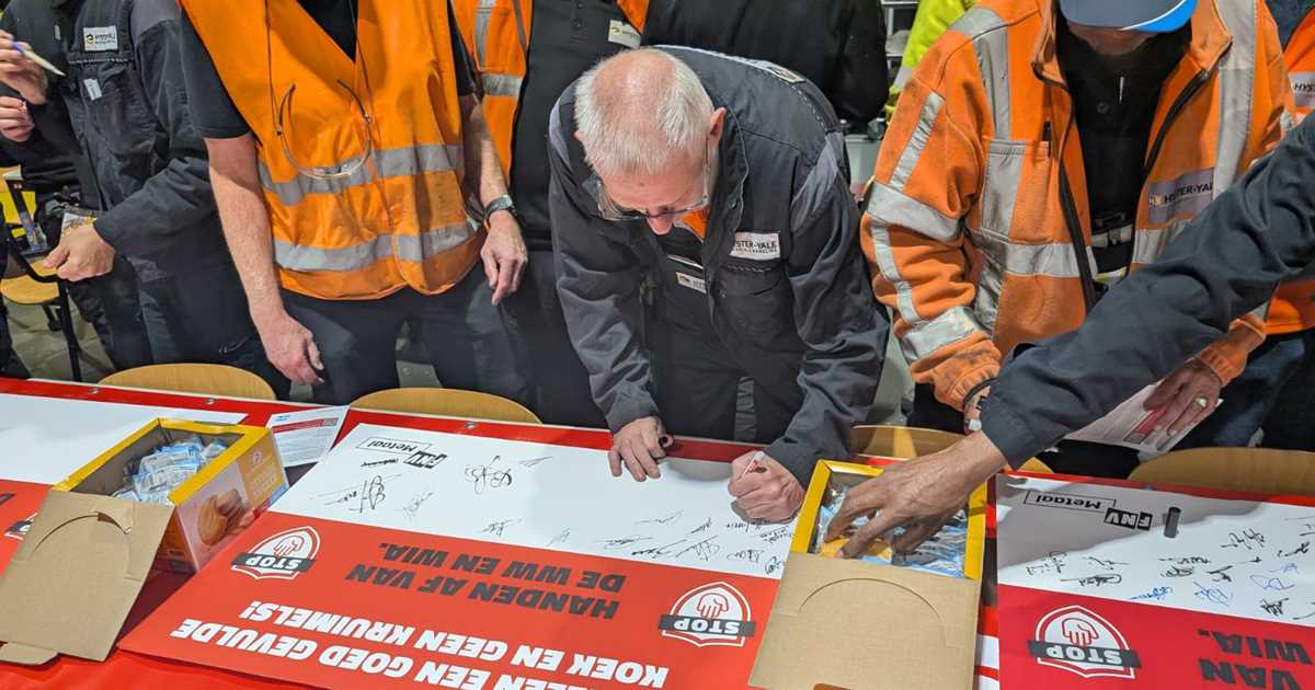 FNV-actie tegen afbraak WW en WIA goed ontvangen - FNV