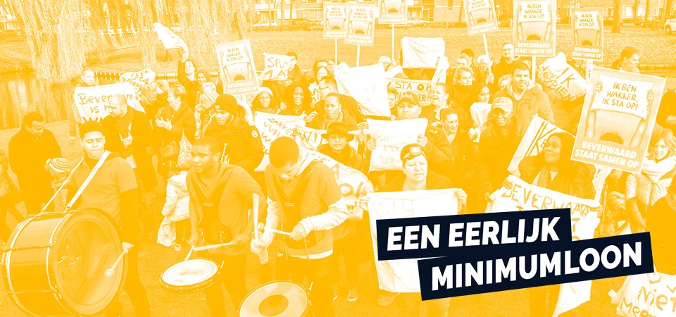 Hartenkreet op Valentijnsdag voor verhoging minimumloon - FNV