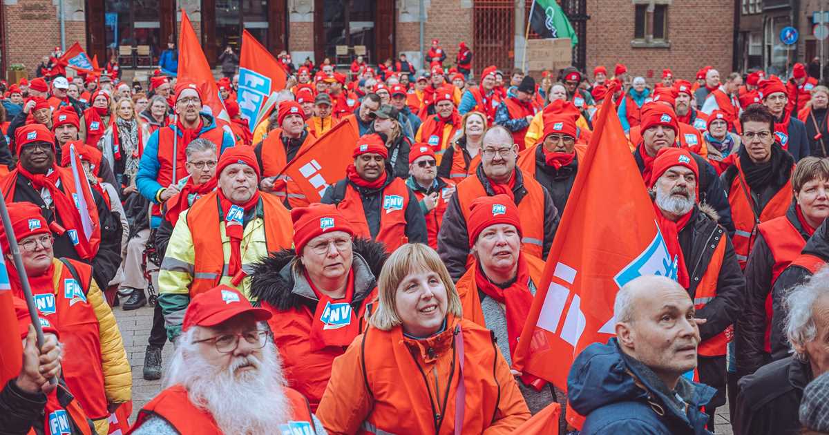 Werknemers Rotterdam Inclusief houden 16 mei werkonderbreking - FNV