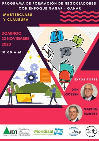 Support for the establishment of a pool of local trainers on the ...