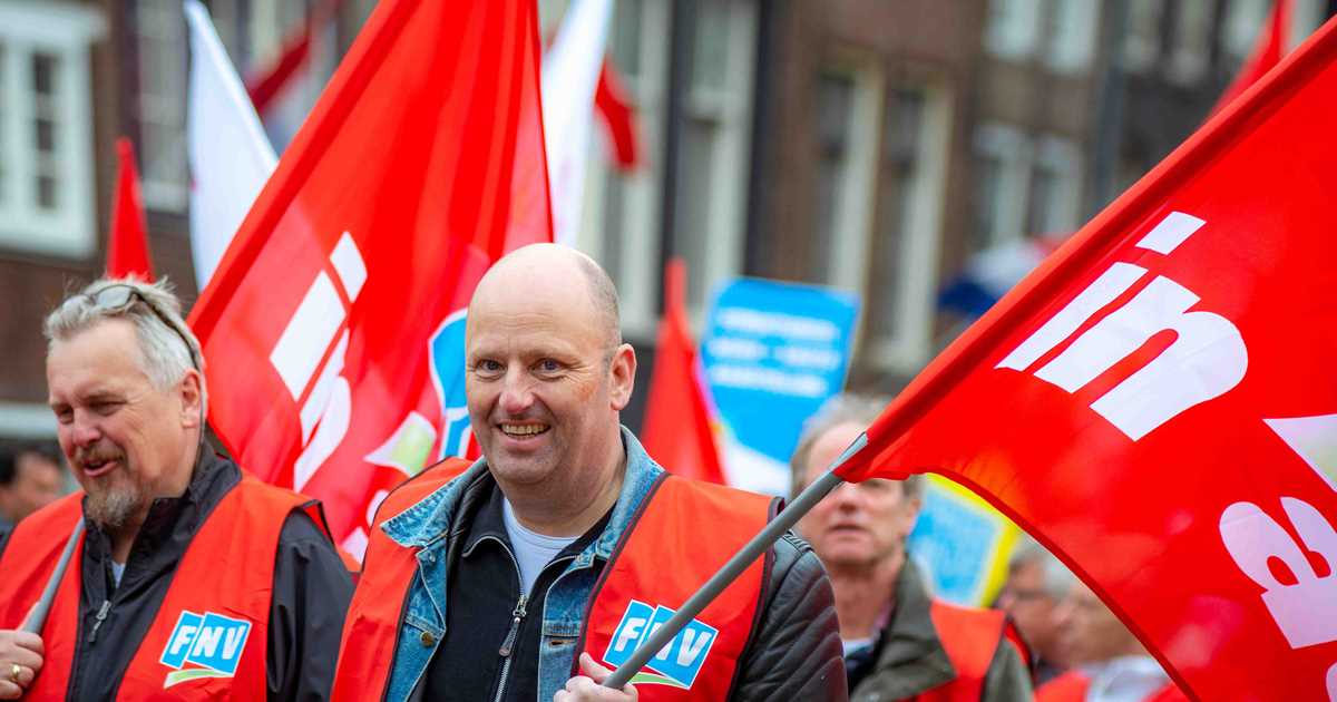 #VastEnZeker was aanwezig op 1 mei - FNV