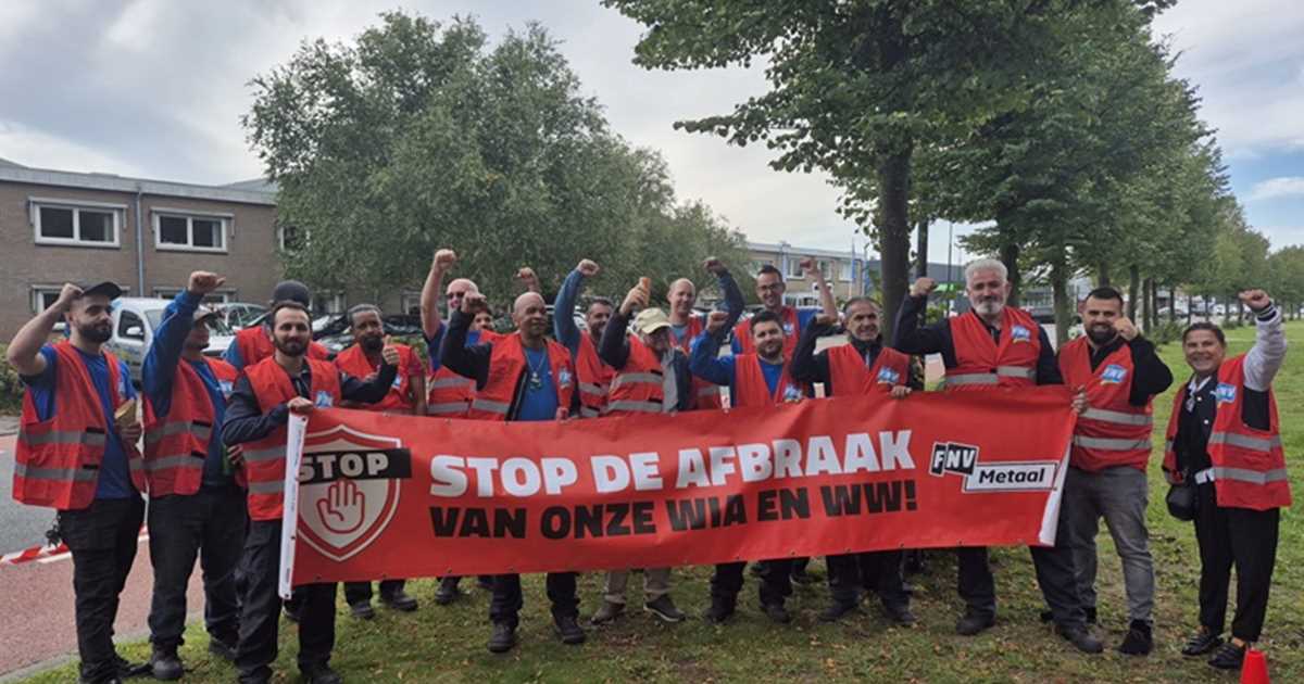 Acties tegen afbraak WW en WIA breiden zich uit - FNV