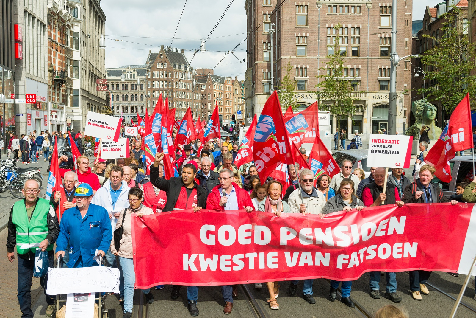 Kom naar Schiphol Plaza voor een eerlijk pensioen - FNV