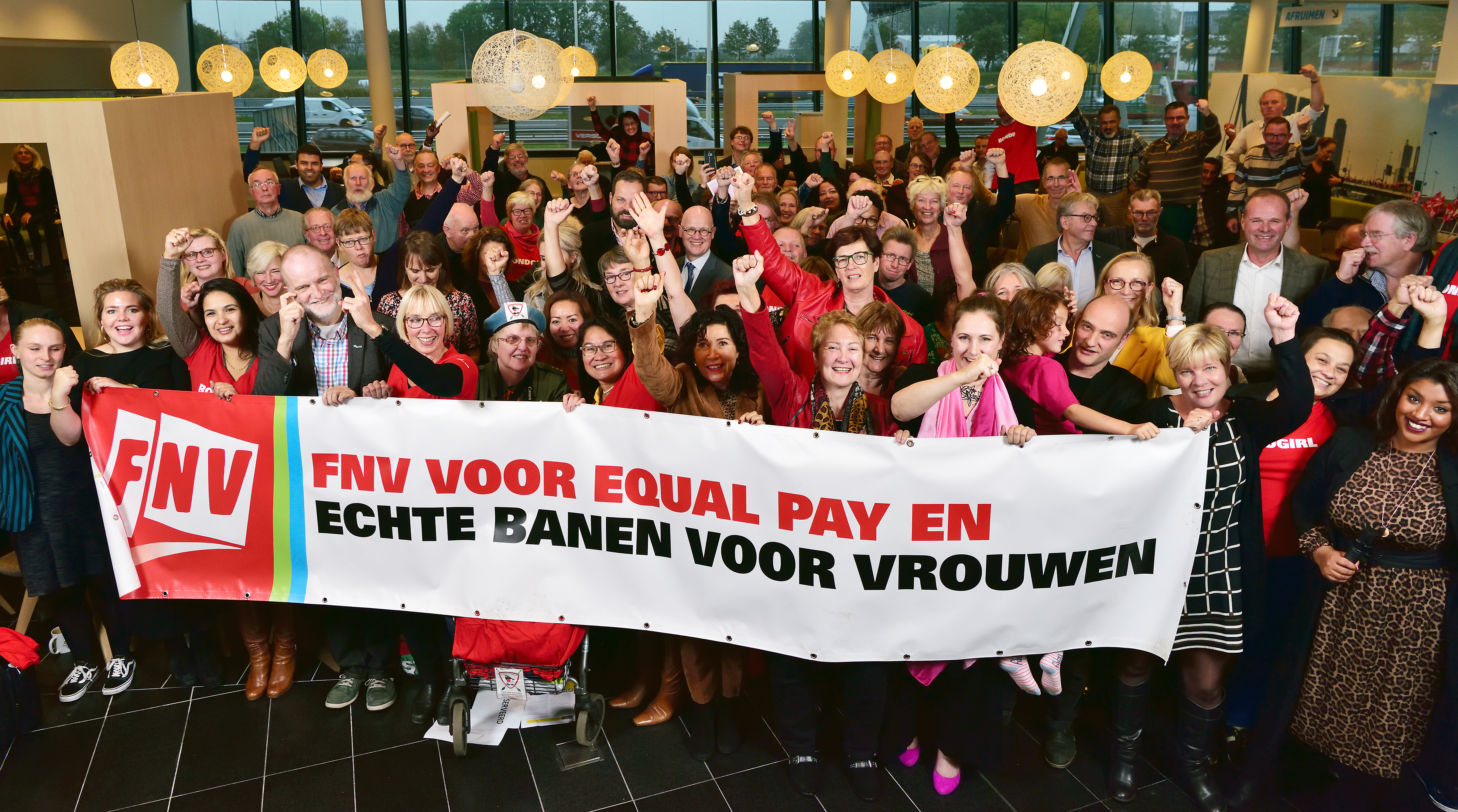 Denk mee over het dichten van de loonkloof - FNV