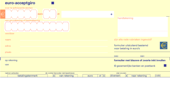 Van acceptgiro naar betaalverzoek - FNV